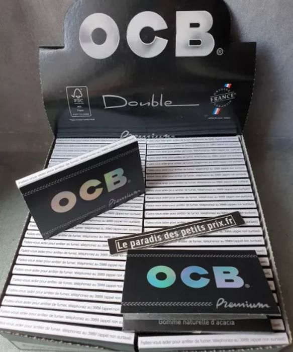 Feuille à rouler OCB prémium ,10 carnets de 100 feuilles OCB + 1 ...