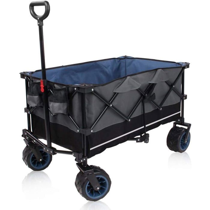 YourGEAR Chariot à Main Pliable Trolley XXL charrette à Bras avec 2 ...