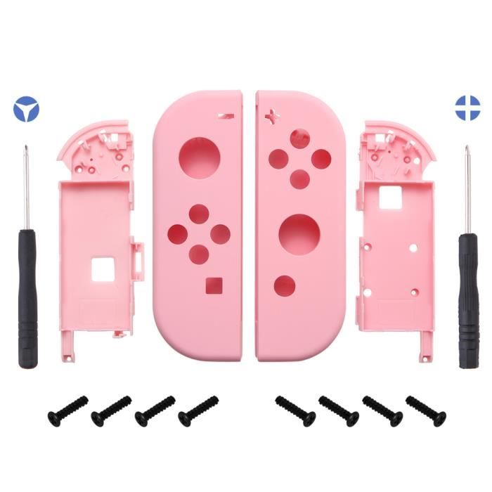 12 rose - Boîtier de remplacement de la manette L R pour Nintendo ...