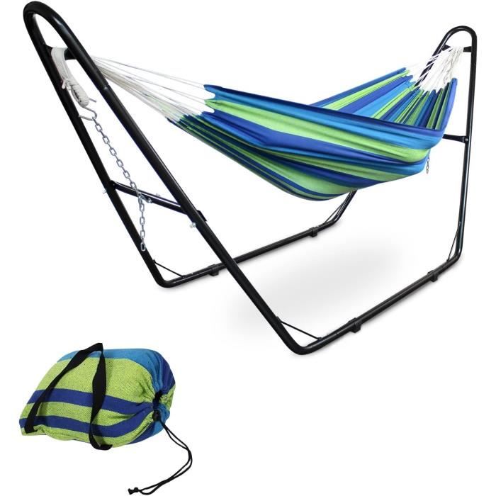 Hamac Sur Pied, Hamac Avec Support En Métal, Sac De Transport ...
