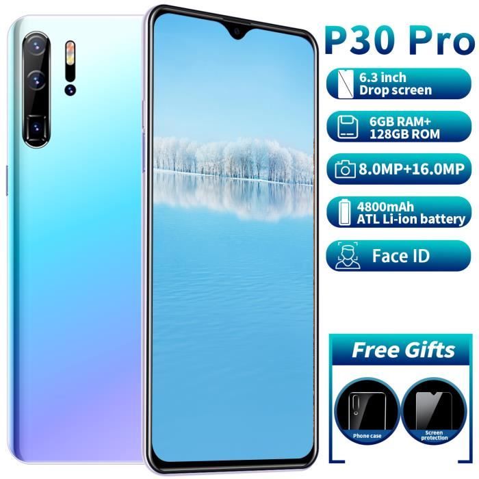 P30 Pro 6.3 Pouce Écran HD plein Version Mondiale Smartphone ID VISAGE ...