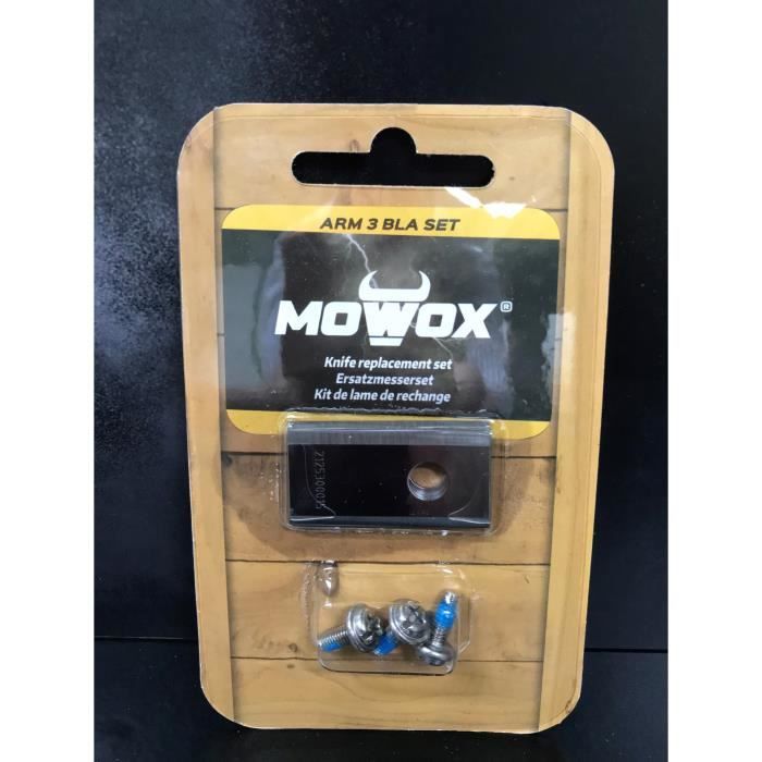 Lames de coupe pour robot-tondeuse Mowox ARM 3 BLA SET - Blanc - Mowox ...