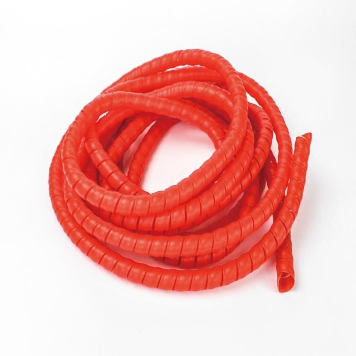 Tube thermorétractable,Manchon de câble enroulé en spirale coloré ...