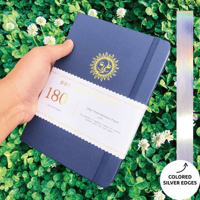 Feuillet mobile,Pages à grille de points pour Journal intime,180g-m2 ...