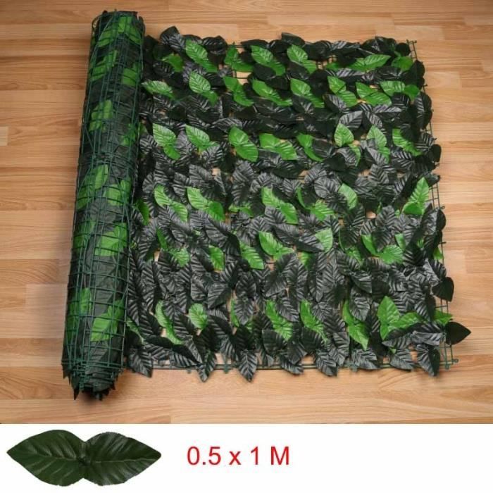 Clôture Jardin Extérieur,Rouleau de clôture de confidentialité 0,5x ...