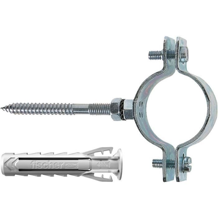 Collier Cpt 1-2" Pour Fixation De Tuyaux En Métal, Diamètre Tubes De 19 ...