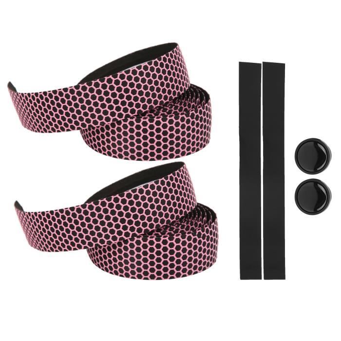 Bande de grip de vélo - DILWE - Rose - Antidérapante - Haute densité ...