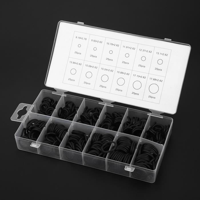 COC-7803043827305-joint torique NBR 300 pièces 12 tailles grand NBR ...