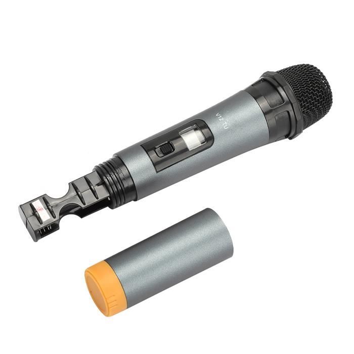 MSA Microphone Sans Fil Uhf Usb 3,5 Mm 6,35 Mm Mégaphone Micro À Main ...