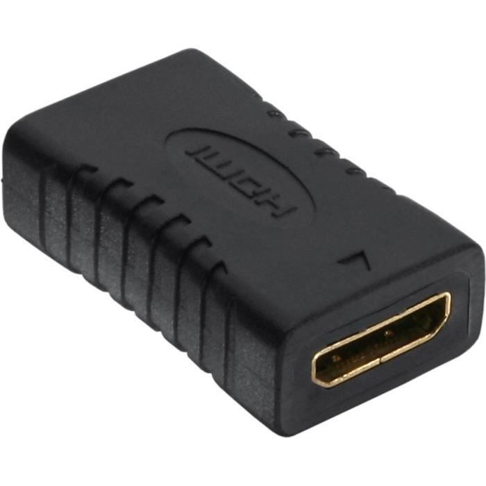 Adaptateur HDMI - InLine® - Mini HDMI C Femelle/Femelle - Contacts ...