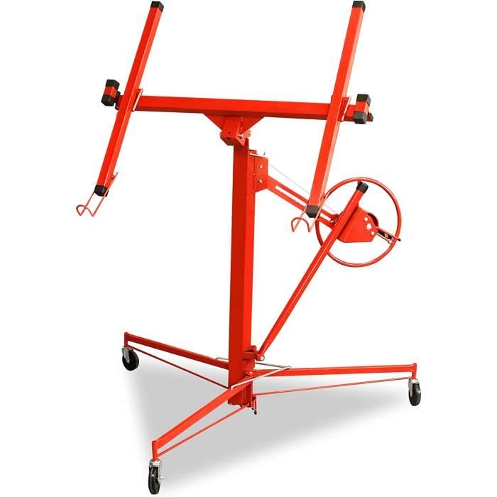 NAIZY XXL Lève-plaque Hauteur réglable Support de montage - 130-270 cm ...