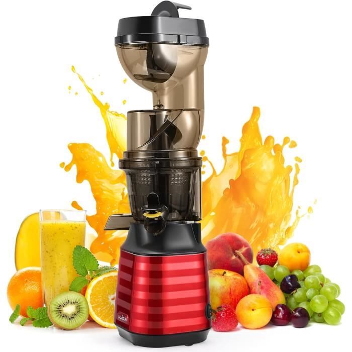 Extracteur De Jus 200W Slow Juicer Jus De Fruits Et Légumes À ...