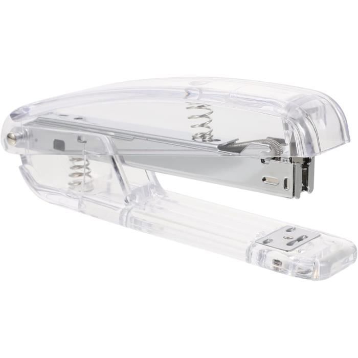 1 Pc Agrafeuse Transparente Agrafeuse De Bureau Agrafeuses De Bureau ...