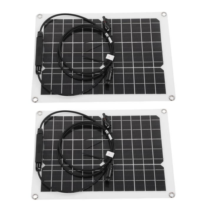 Tbest Kit de panneau solaire flexible Kit Panneau Solaire Flexible Silicium Monocristallin ...