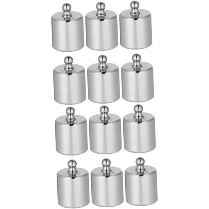 12 Pièces Poids D'Étalonnage Balances De Poids Balance Numérique Pour ...