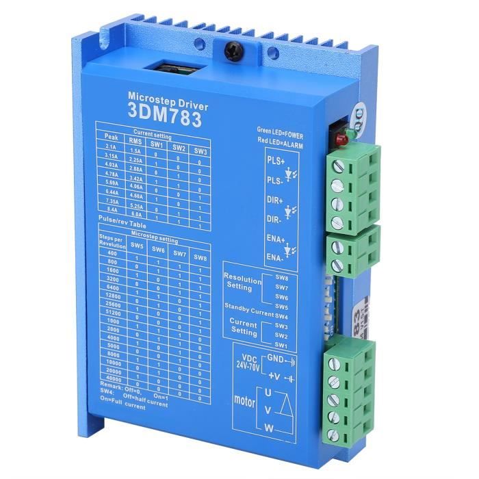 Pilote pas à pas 3 Phase Stepper Motor Driver, 3DM683 Controller Board ...
