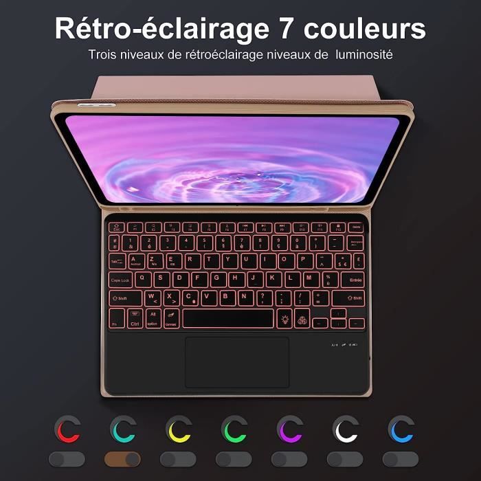 Clavier Ipad Pro 11, Ipad Air 5 Clavier Avec Smart Trackpad, Ipad Air 4 ...