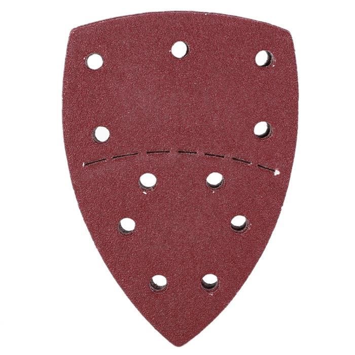 FHE-Papier de verre de paume 60Pcs Papier de Verre Souris Papier ...