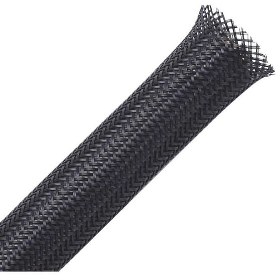 6Mm-30M Gaine Câble Tressée Extensible Manchon De Câble Cache Fil ...