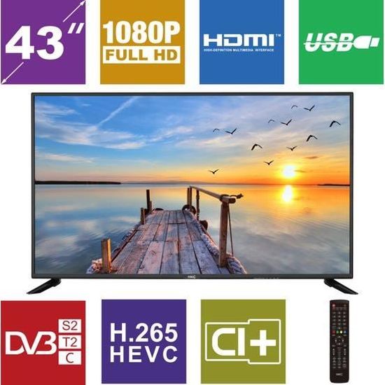 HKC 43F6 43 pouces Full HD TV - Cdiscount TV Son Photo