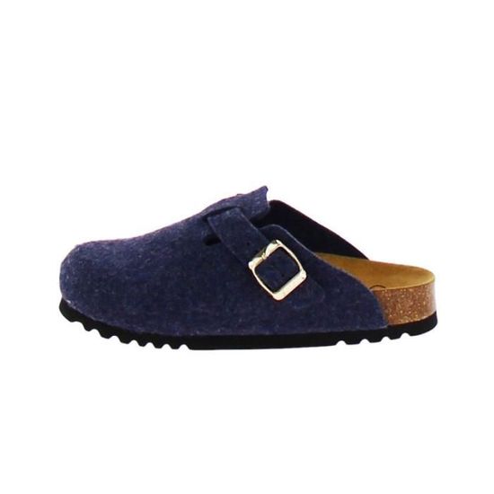Chausson SCHOLL FAE FELT - Bleu - Textile - Mixte - Adulte Bleu ...