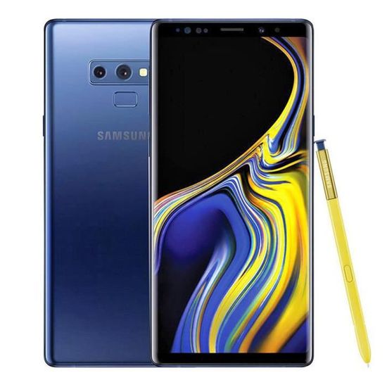 Smartphone Samsung Galaxy note9 Single Sim 6 go - 128 Go - bleu - Cdiscount Téléphonie