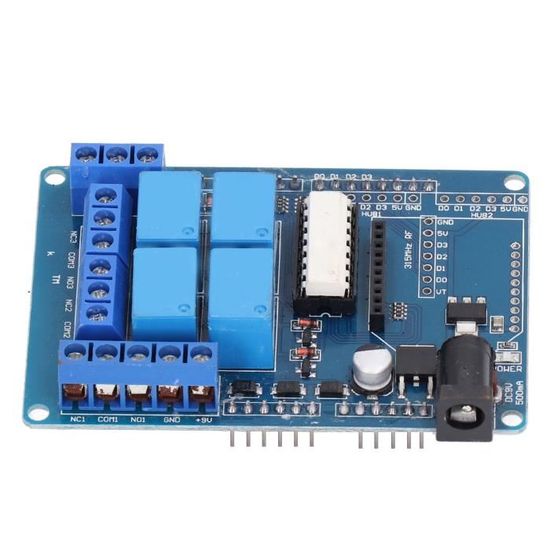 Module de relais - YOSOO - 4 canaux - Isolation optocoupleur - Contrôle ...