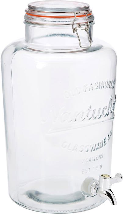 Fih 099 Distributeur De Boisson En Verre Avec Robinet Verre 30,5 Cm 8 L ...