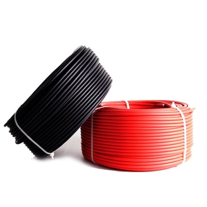 4mm2-Câble Solaire Pv 10m 4 Mm2 6 Mm2 Rouge-noir Pour Module De Panneau ...