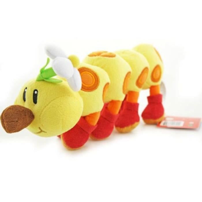 Peluche Wiggler - Nintendo Super Mario, 30,4 cm - Cdiscount Jeux - Jouets