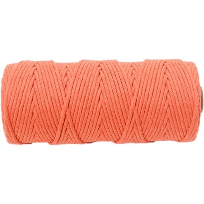 Corde De Tissage De Corde De Coton De 3 Mm, Corde De Macramé Naturelle ...