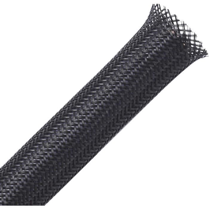 6Mm-30M Gaine Câble Tressée Extensible Manchon De Câble Cache Fil ...