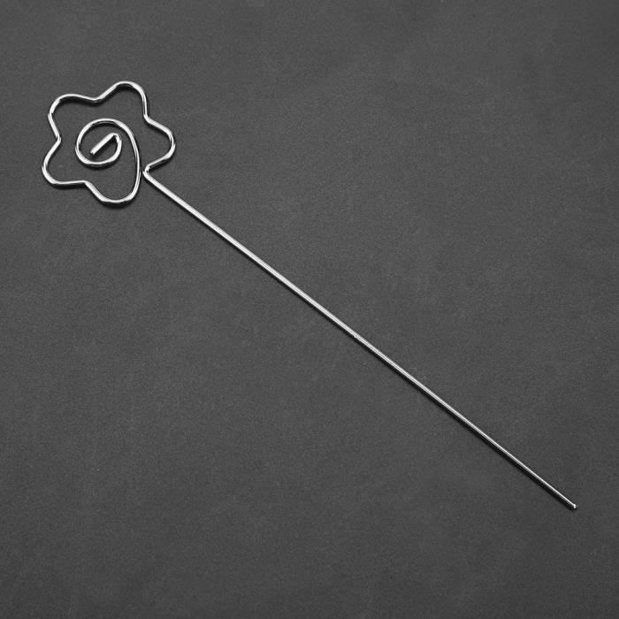 Pince photo, porte-photo en forme de fleur bricolage Clip mémo durable ...