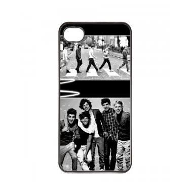 Coque Iphone 5 One direction Simple noire - Cdiscount Téléphonie
