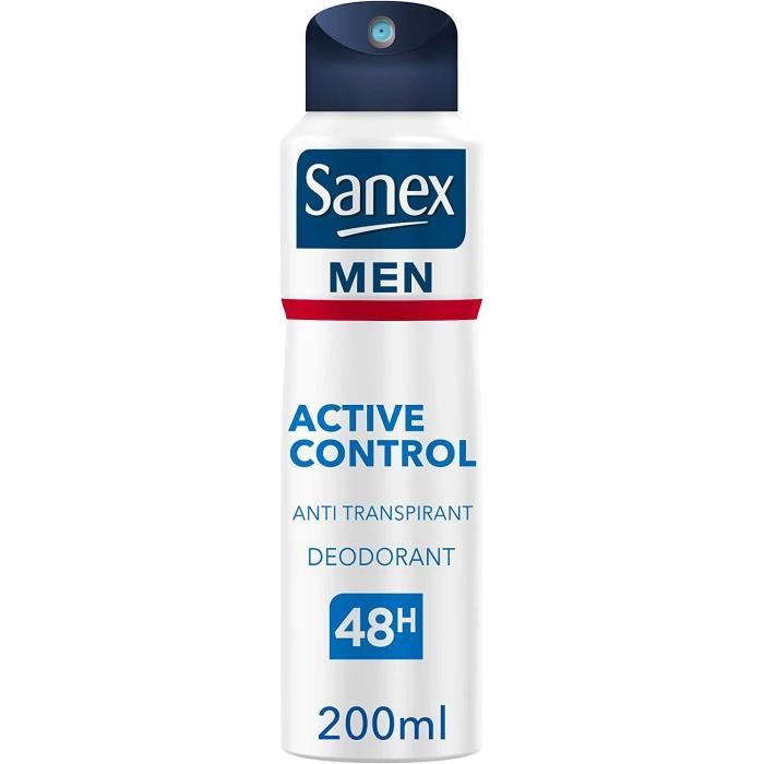 SANEX - Spray Déodorant Anti-Transpirant Men Dermo Active Control ...