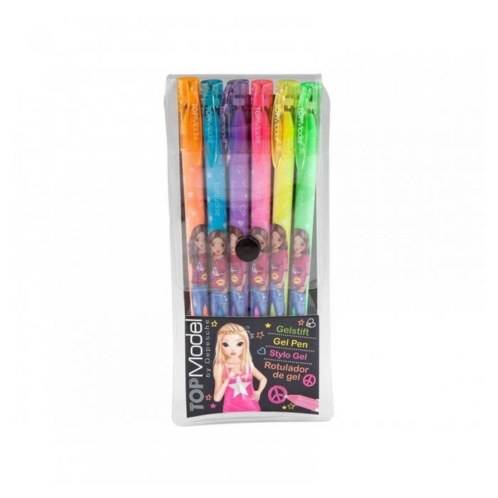 Top Model - 6 STYLOS GEL NEON - Cdiscount Beaux-Arts et Loisirs créatifs