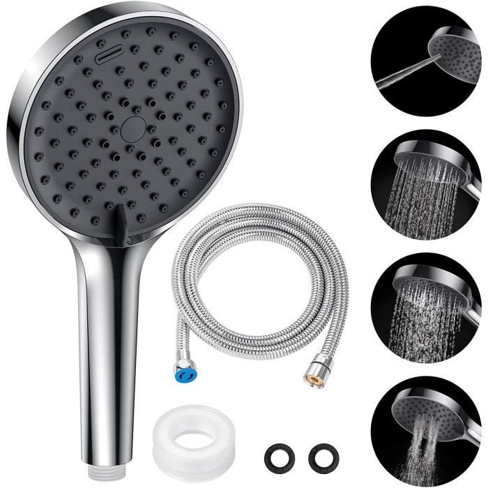 Douche Haute Pression , 4 Types De Jets Et Douchette Flexible Pour ...