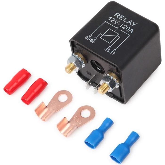 Relais 12V 120A 4 Pin avec 2 Pin Footprint + 2 Terminal, Coupleur ...