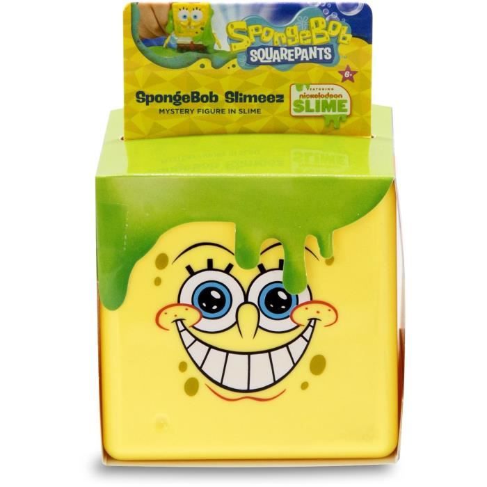 BOB L'EPONGE Cubes surprises 9 pièces - Figurine + Slime - Assortiment ...
