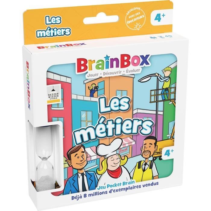 Bezzerwizzer - Brainbox Les Métiers - Jeu De Cartes De Mémoire Et D ...