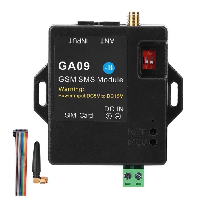 Cikonielf Alarme GSM Alarme SMS 3G GSM 8 Canaux Mini Alarme Intrus ...