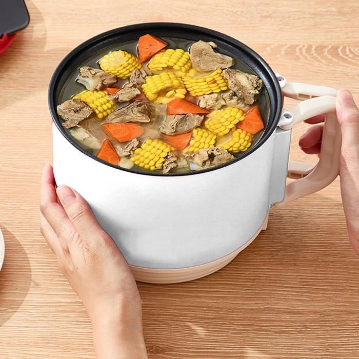 EJ.life Mini Cuiseur Électrique Portable Pot Chaud Chauffage Rapide ...