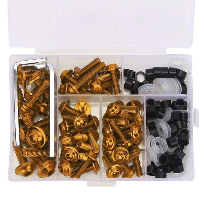 ROM Vis De Carénage Universelles 158Pcs/Ensemble Kit De Clé À Joint De ...