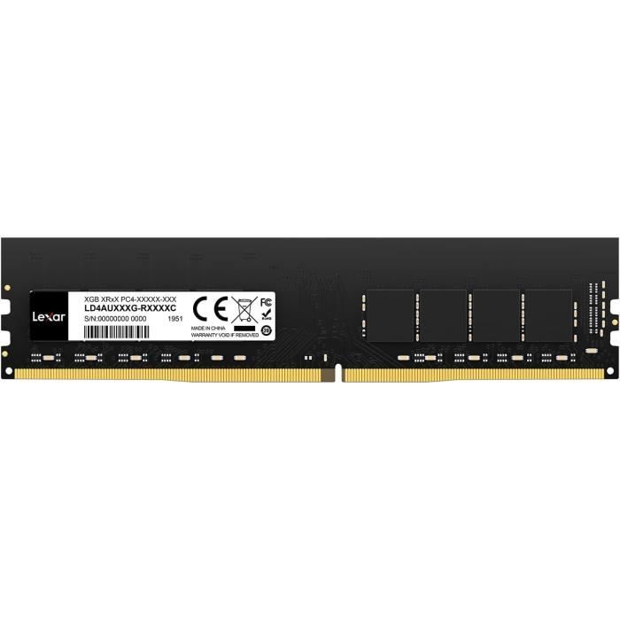 Mémoire RAM - LEXAR - UDIMM DDR4 - 16Go - 3200 MHz - 288-Pin U-DIMM ...