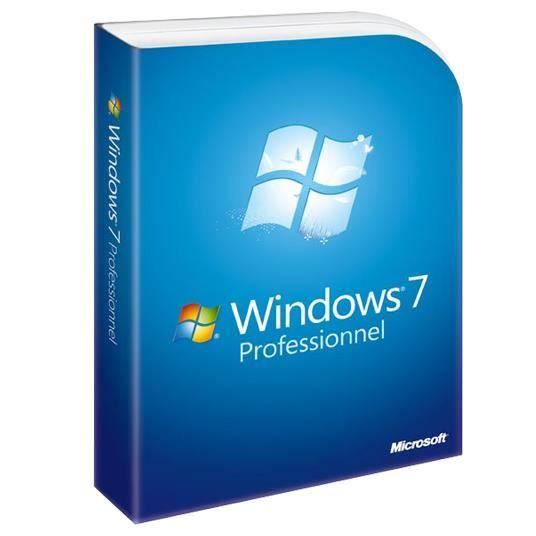 Microsoft - Windows 7 Pro SP1 - Version complète à télécharger - Cdiscount