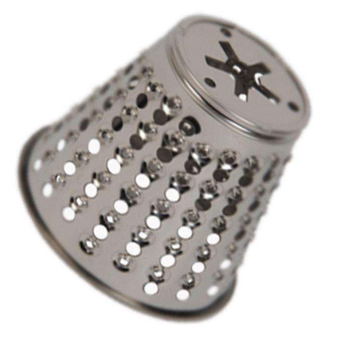 Cône à râper fin - MOULINEX - Inox - Pour robot ménager - Blanc ...