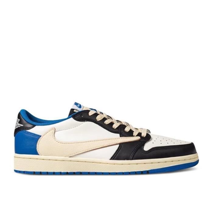 Baskets FRAGMENT DESIGN X TRAVIS SCOTT X AIRS-JORDANS 1 LOW OG SP ...