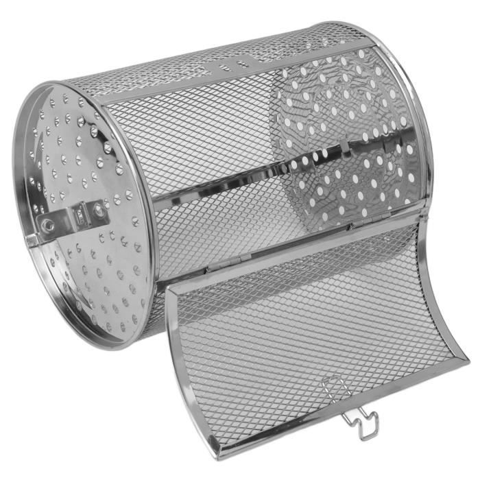 Cage de Four Rotatif à 360 Degrés en Acier Inoxydable - QIILU - CHE ...