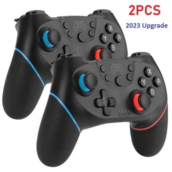 2pièces Manette Switch QUMOX Manette sans Fil pr Switch/ Switch OLED ...