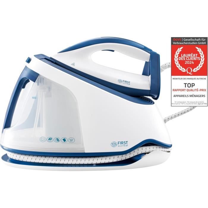 TZS First Austria Centrale Vapeur Verticale, Fer à Repasser Vapeur ...